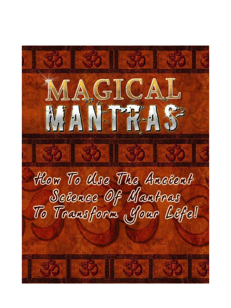 Magical Mantras Sample Chapter | PDF | Mantra | Qi