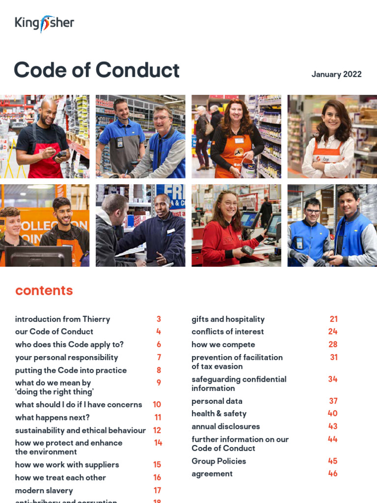 Code of Conduct 15 | PDF | Bribery | Corruption