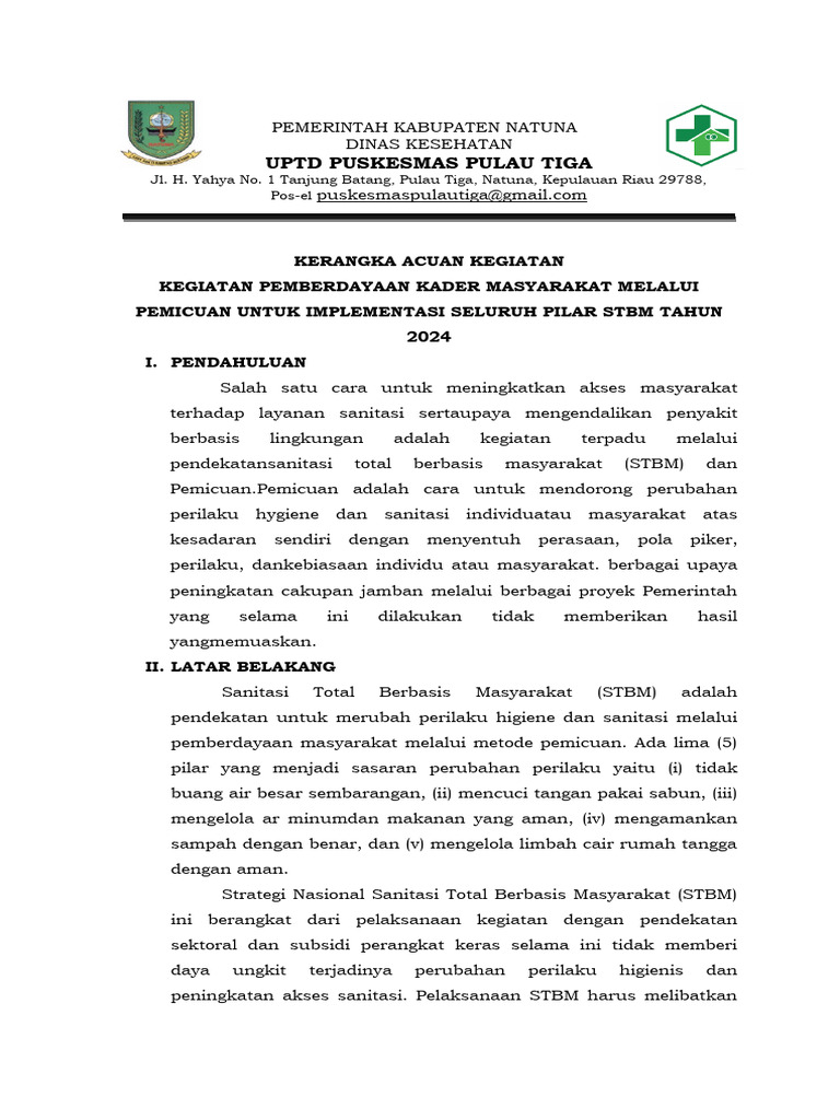 Kak Pem STBM 2024 | PDF