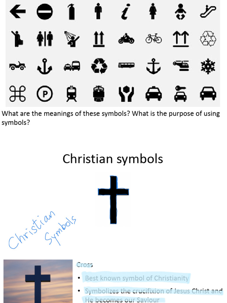 Jesus Christ Symbols And Meanings