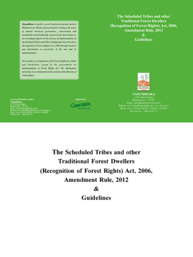 FRA 2006, Amendment Rule 2012 & Guideline | PDF