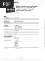 Datasheet - Easergy P5 Protection Relays - P5F30 | PDF ...