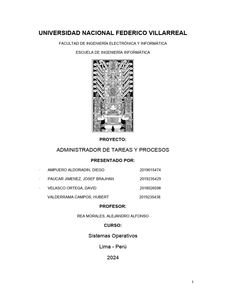 Proyecto So | PDF | Usuario (informática) | Software de la aplicacion