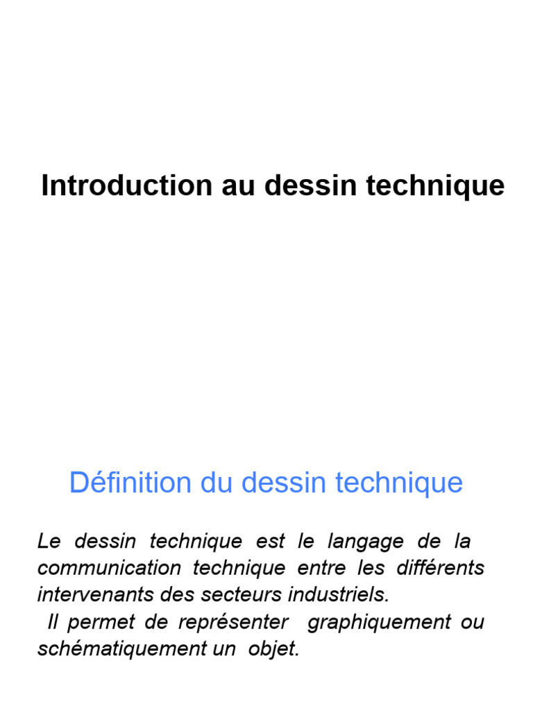 introduction dessin technique | PDF | Dessin technique | Dessin