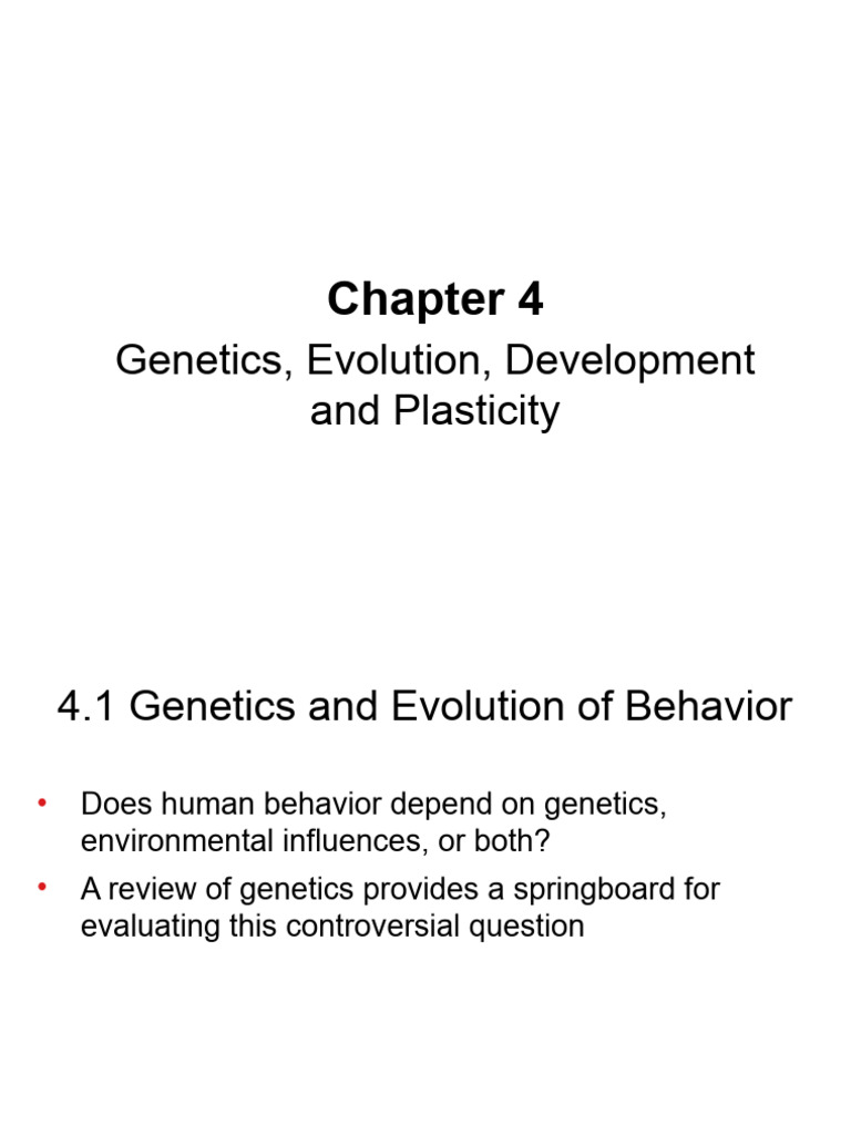 Intro to Genetics & Behavior | PDF | Genetics | Neuron