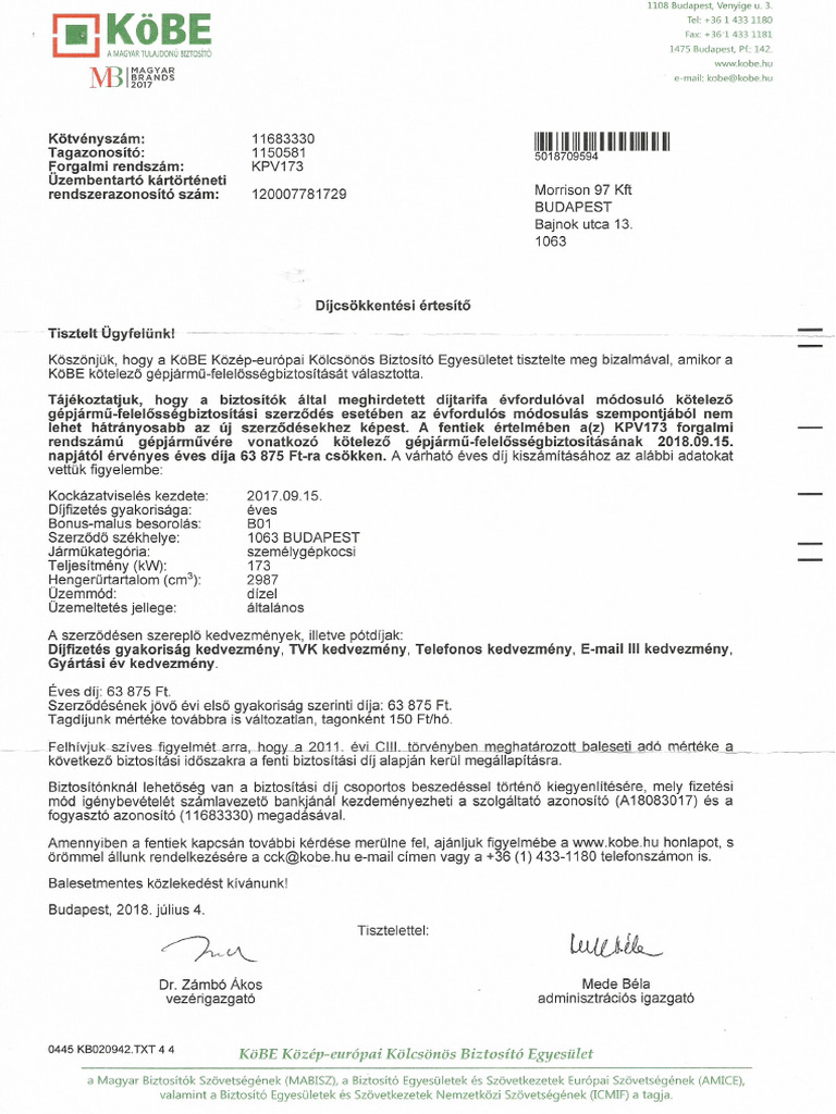 Morrison 97 - Insurance Account | PDF