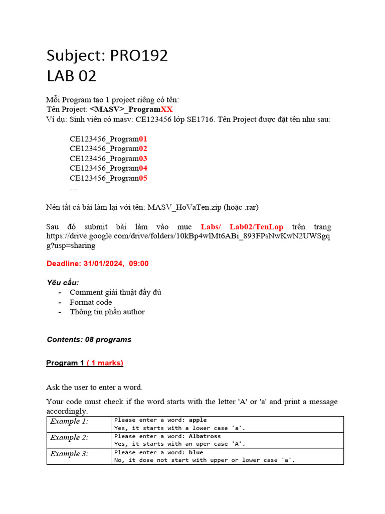 Lab02 | PDF | Password