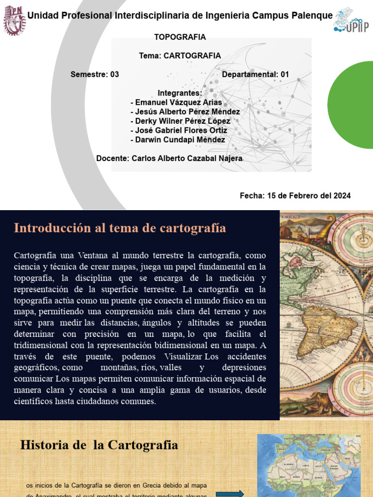 Introducción a la Cartografía Moderna | PDF | Ciencias sociales | Historia