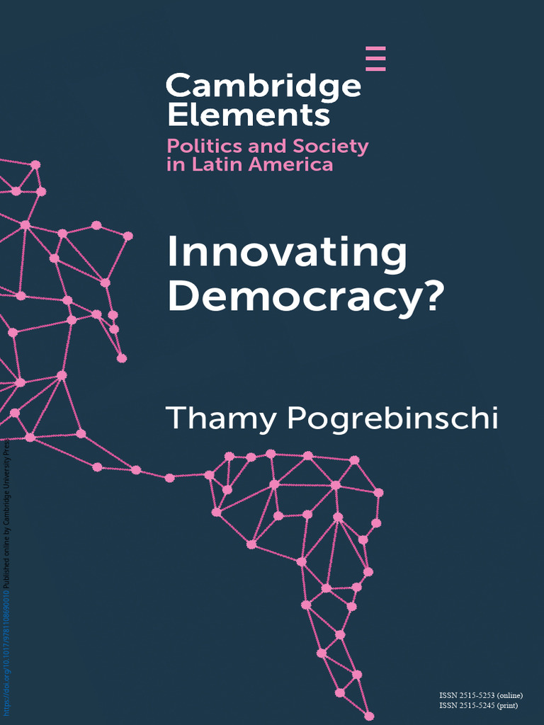 Innovating Democracy Pdf Public Participation Democracy