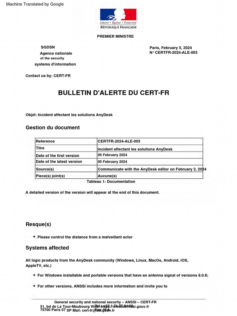 Certfr 2024 Ale 003 | PDF | Microsoft Windows | Windows Registry