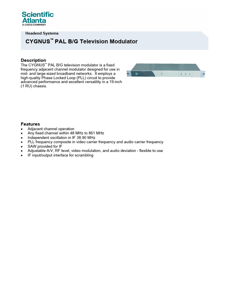 Daftar Channel Modulator | Download Free PDF | Television | Video