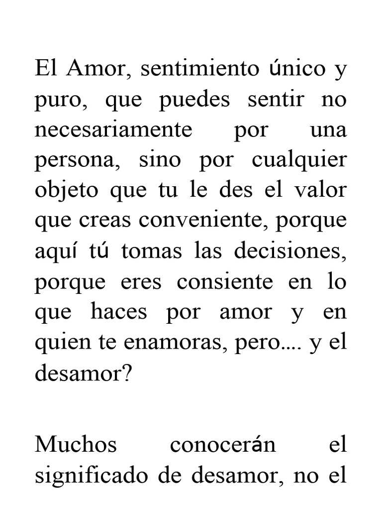 El Amor | PDF | Novela negra, policíaca y suspenso | Poesía