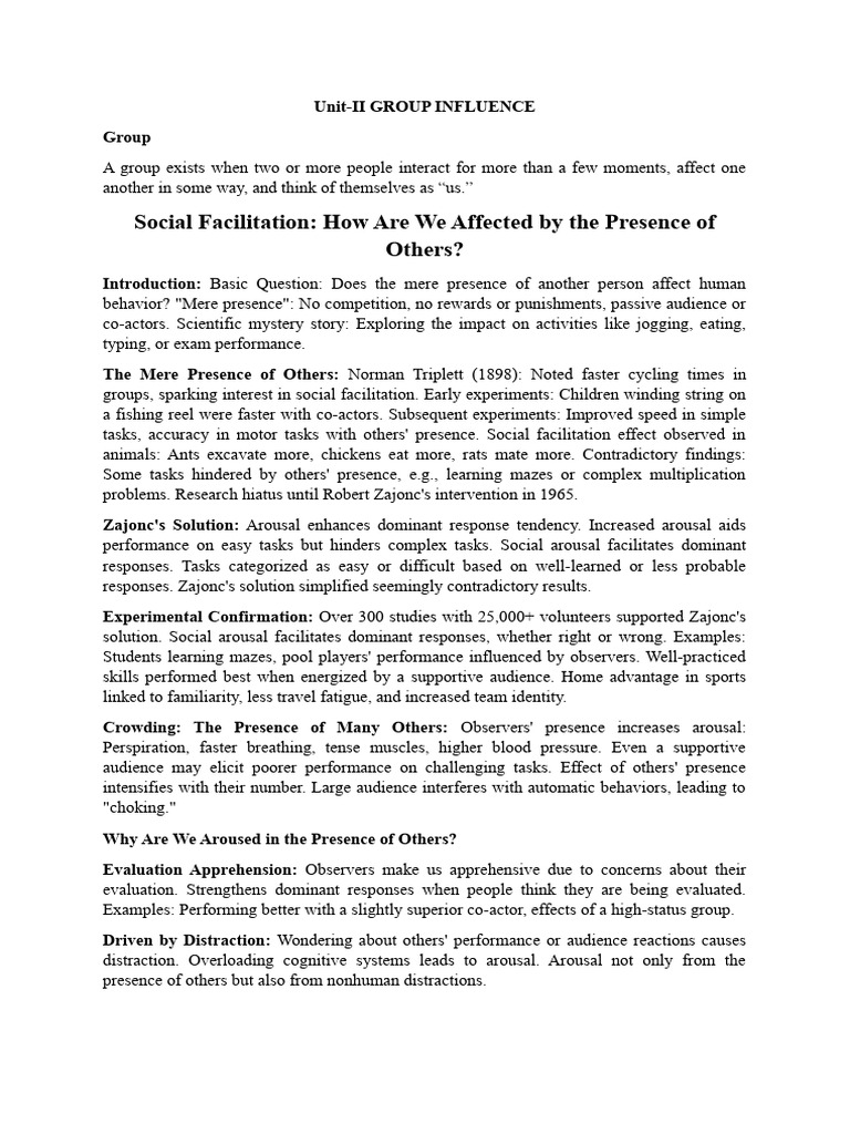 Understanding Group Influence | PDF | Leadership | Social Psychology