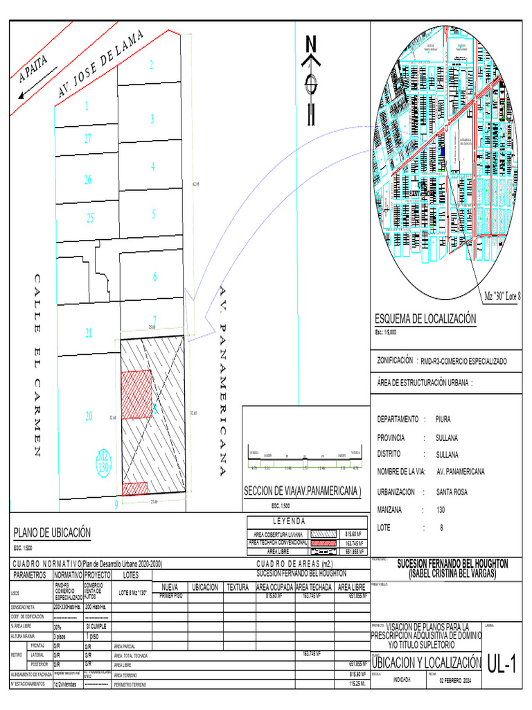 Plano de Ubicacion y Localizacion-Plano de Ubicacion y Localizacion A | PDF