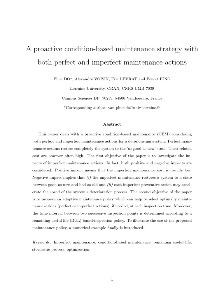 A - Proactive - Condition - Based - Maintenance Strategy With Both Perfect and Imperfect ...