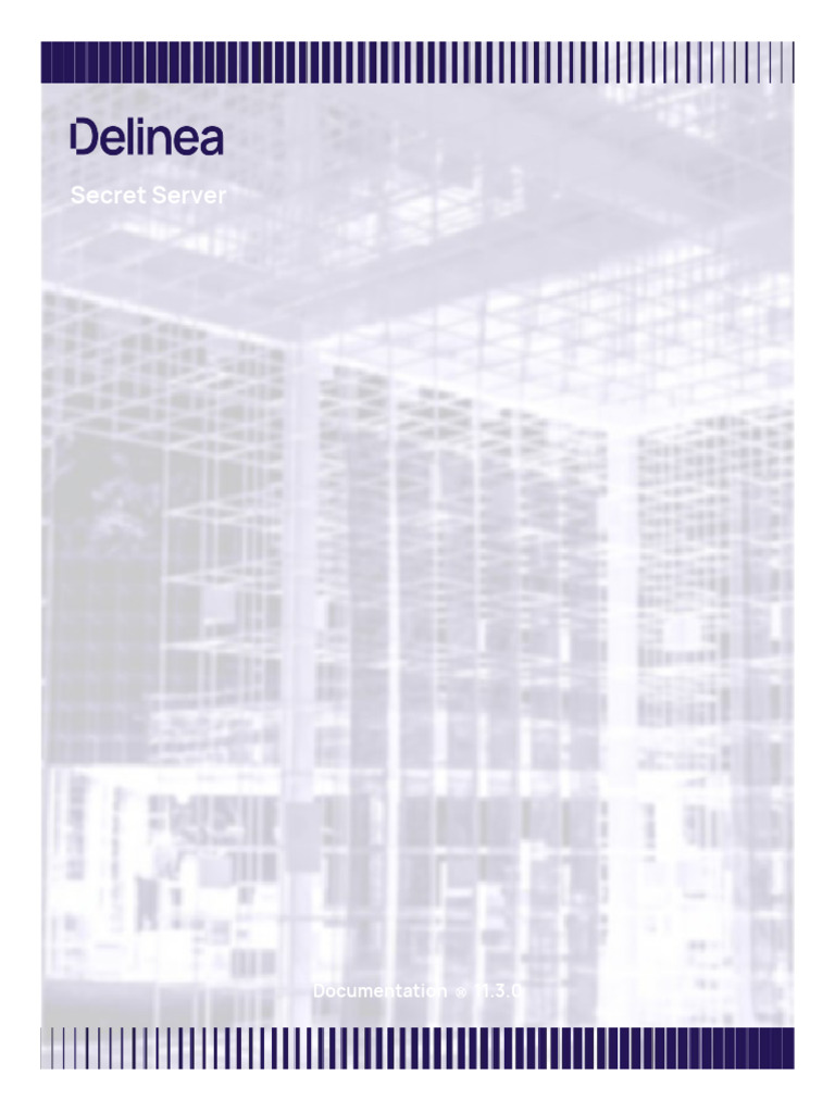 Secret Server 11.3.0 | PDF | Replication (Computing) | Secure Shell