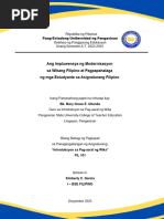 Ang Pagbabago NG Wikang Filipino Sa Panahon NG Social Media | PDF