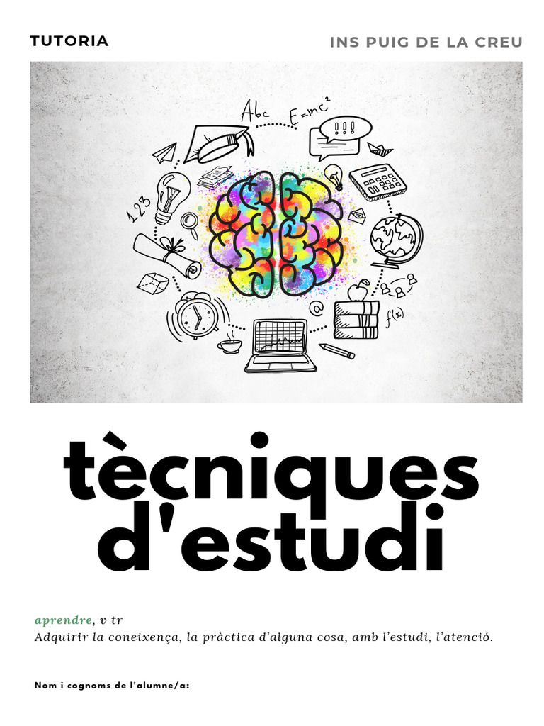 Dossier de Tècniques D'estudi Definitiu | PDF