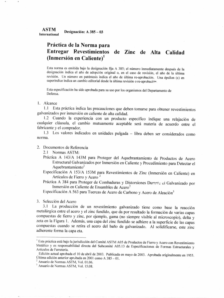 Astm A385 | PDF