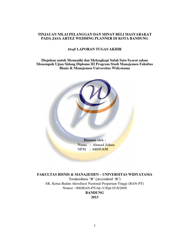 Skripsi Ahmad Johan | PDF