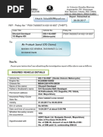 Go Digit Claim Form | PDF