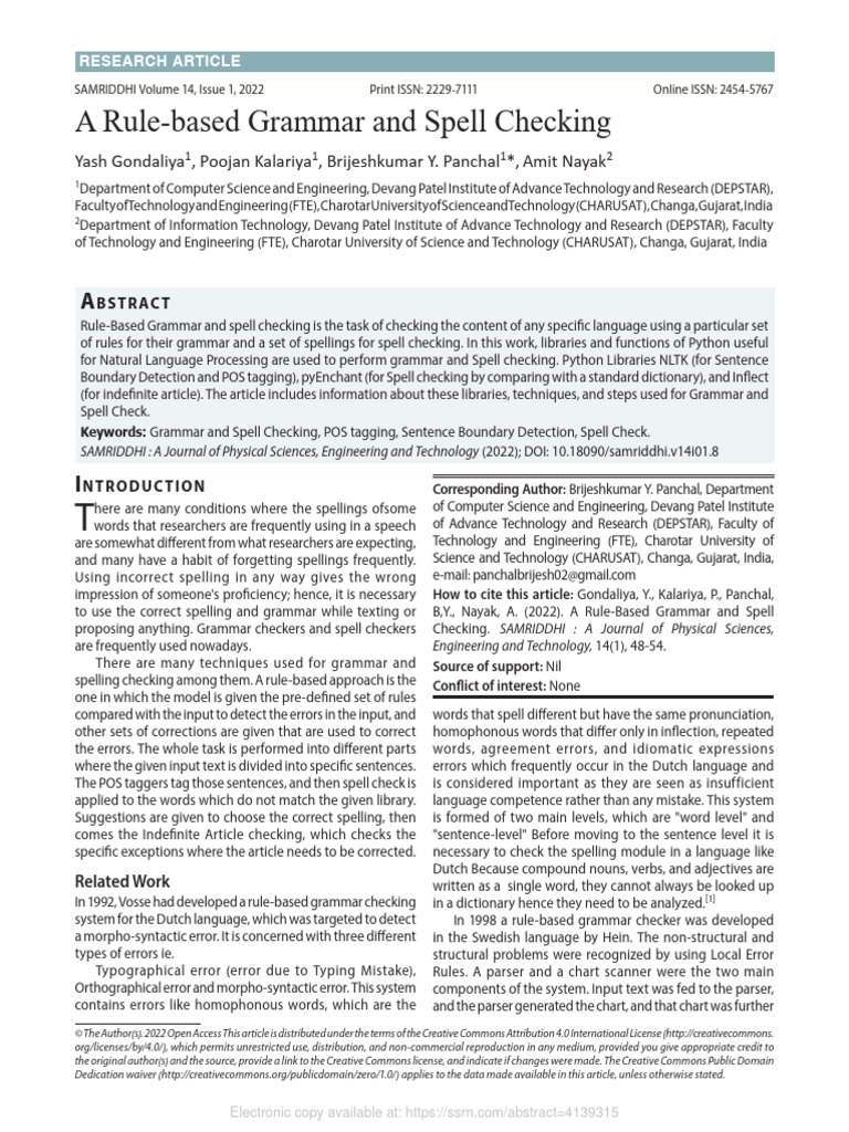 Relevant | Download Free PDF | Parsing | Part Of Speech