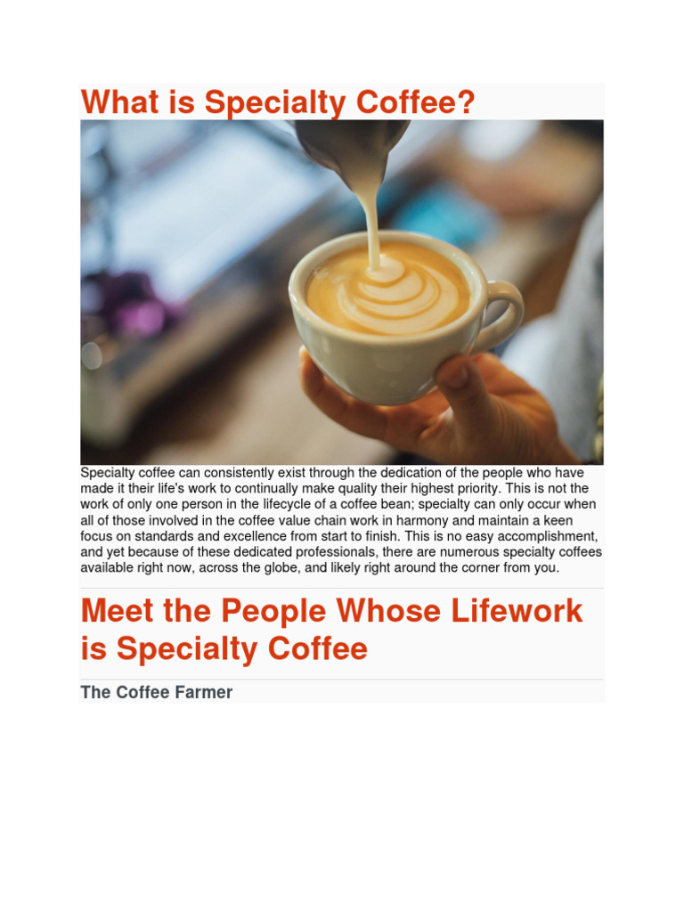 Intro To Coffee | PDF | Coffee | Drink