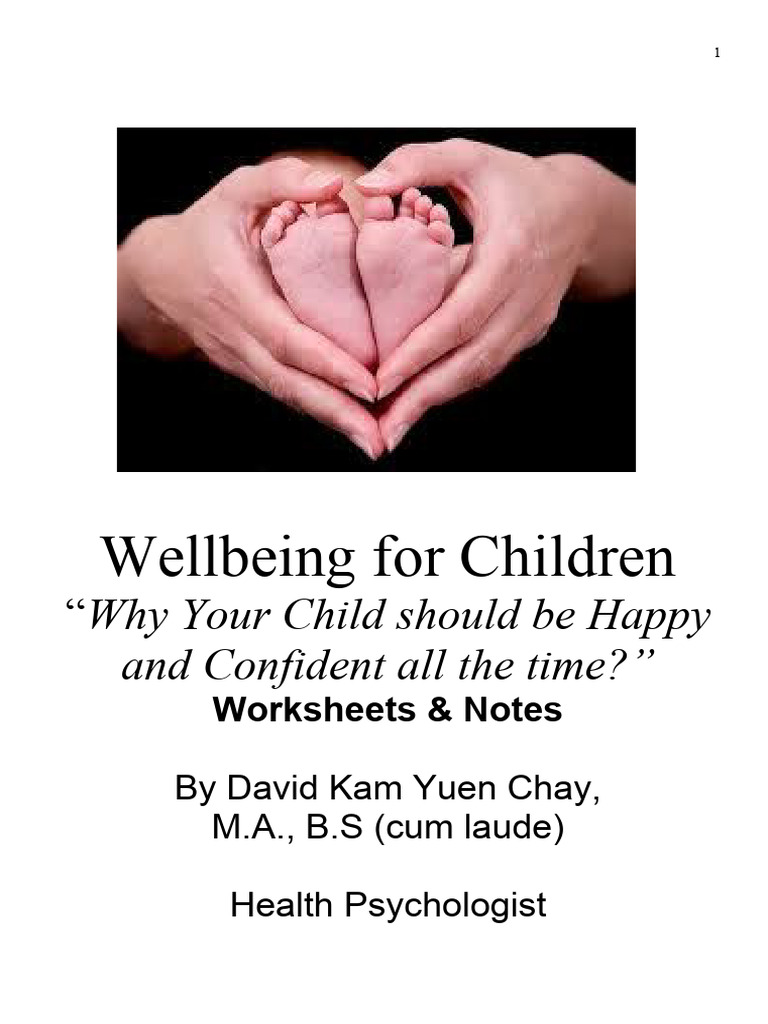 Wellbeing For Children by David Kam | PDF | Psychological Resilience | Anger