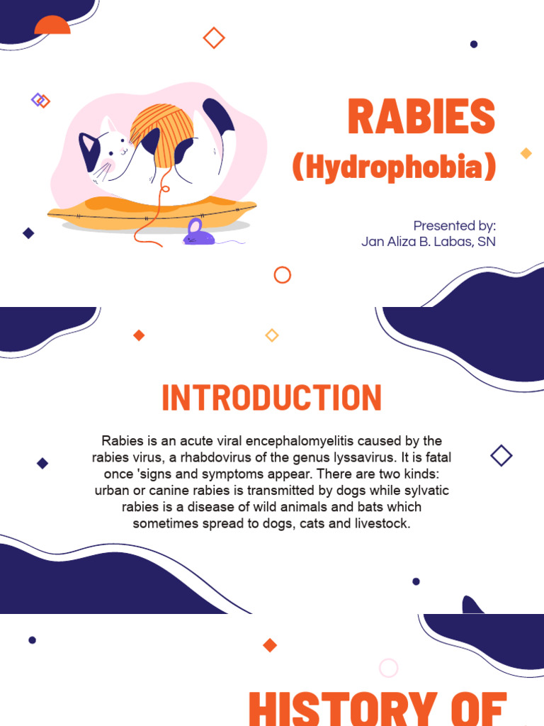 History of Rabies | PDF | Rabies | Diseases And Disorders