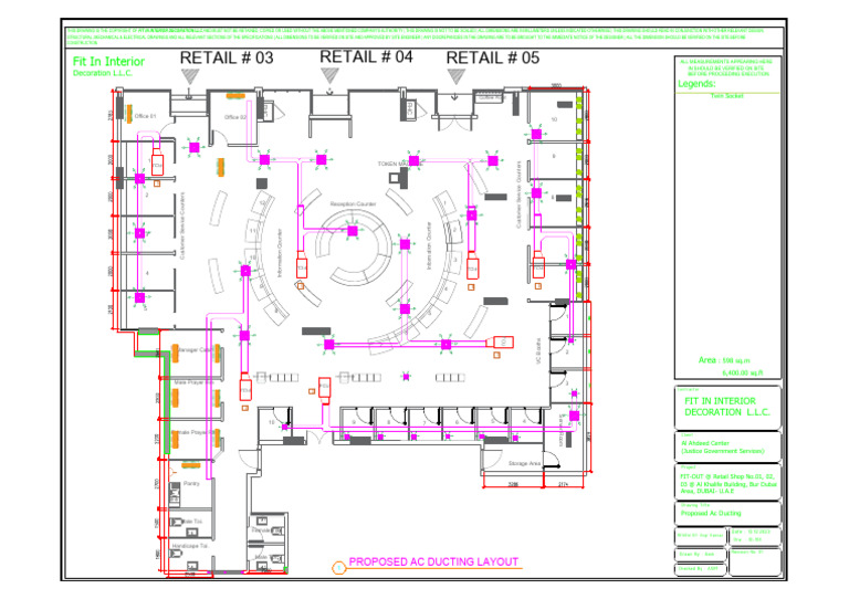 AC Ducting Layout | PDF | Computing