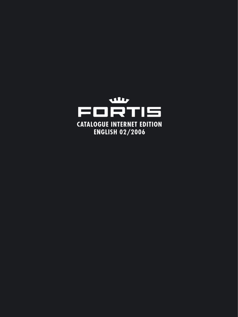 Catálogo Fortis 2006 | PDF