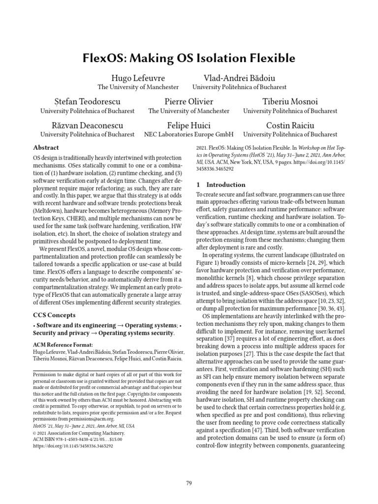 OS Flex Extra | PDF | Library (Computing) | Operating System