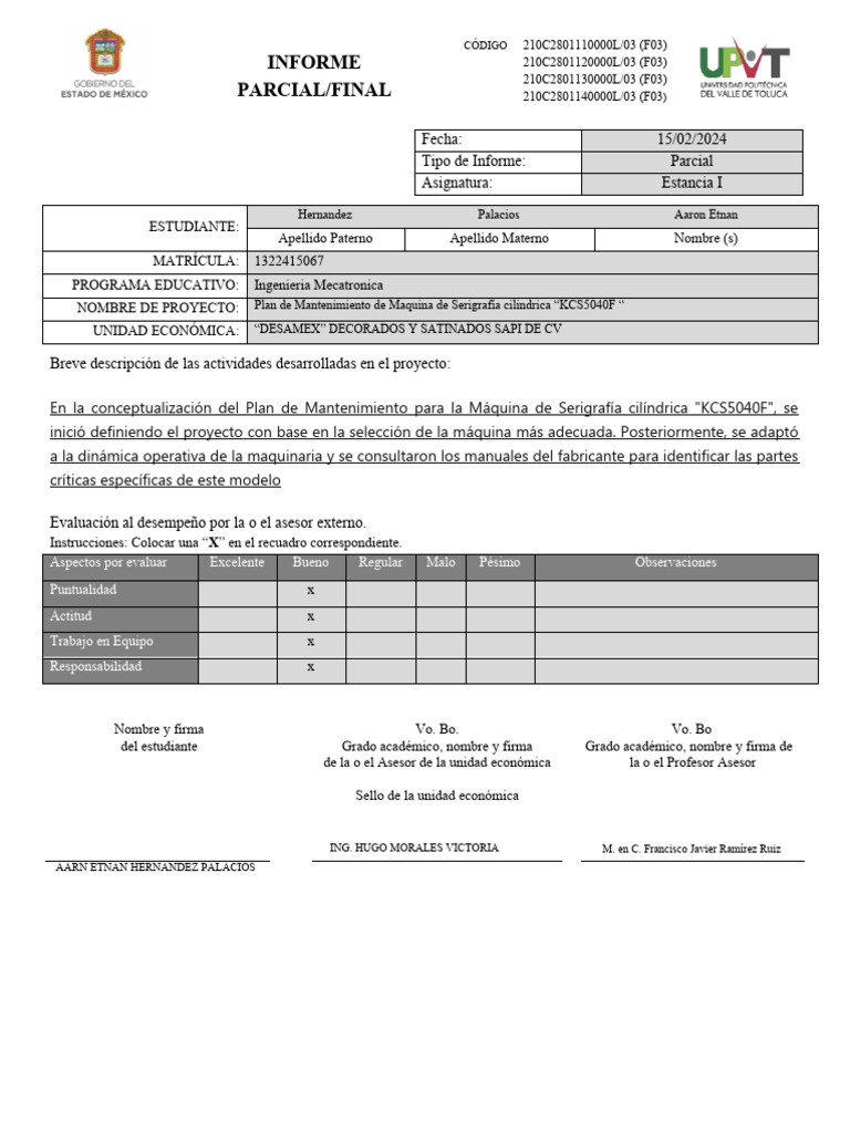 INFORME_PARCIAL_FINAL NUEVO | PDF
