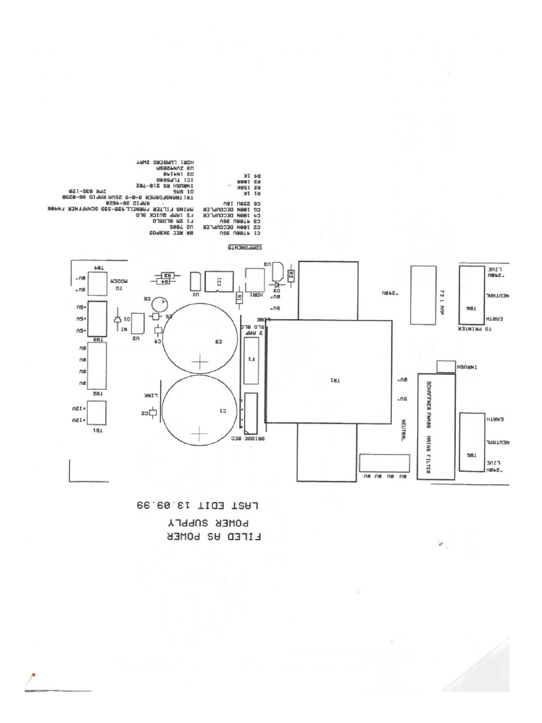ETS SBC Power Supply Schematic | PDF