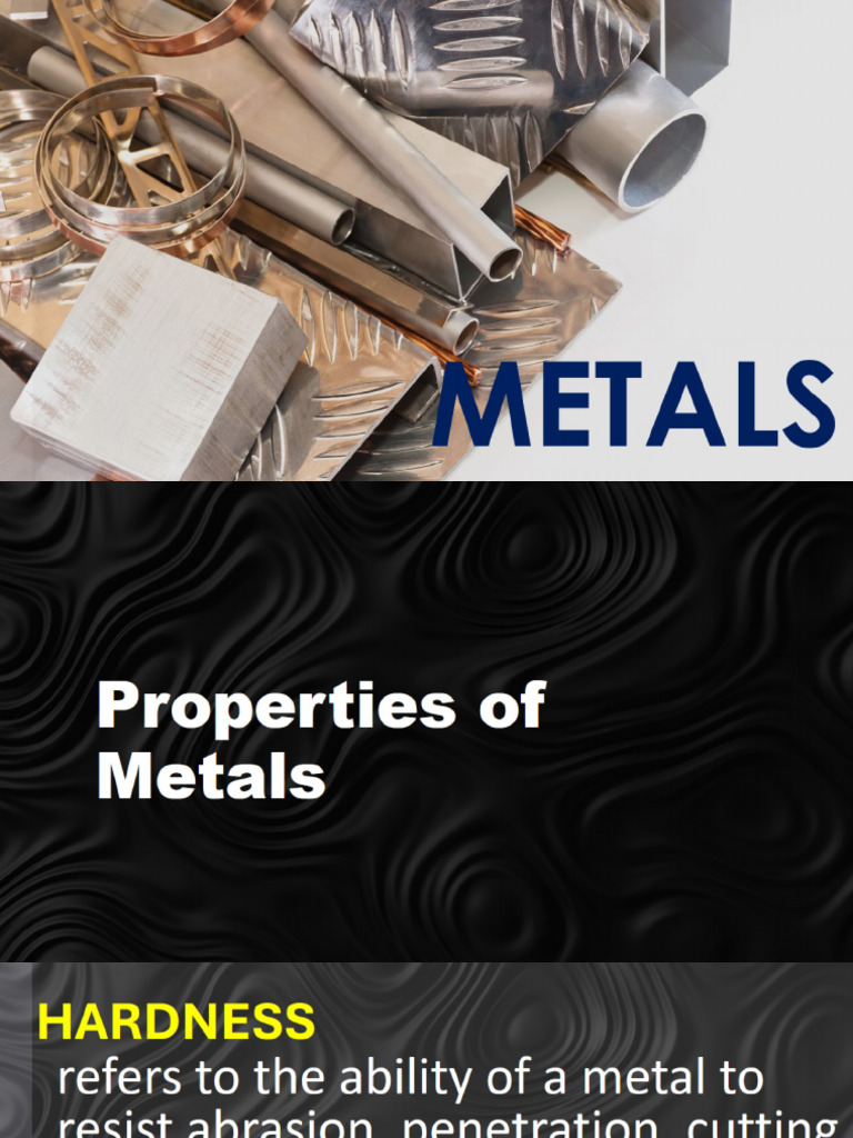 Metals and Polymers | PDF