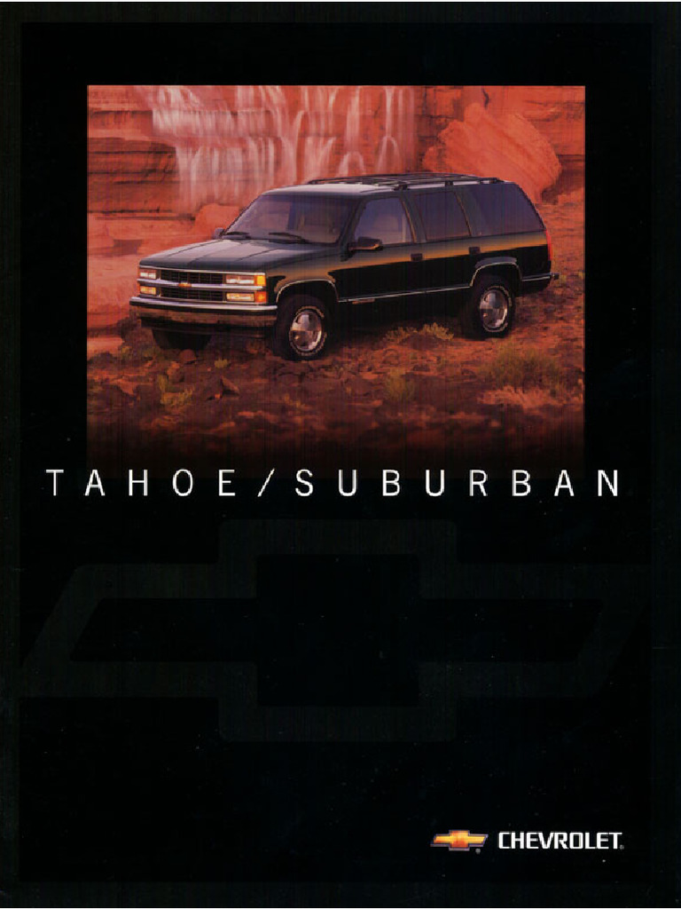 Chevrolet Tahoe Suburban 1998 | PDF