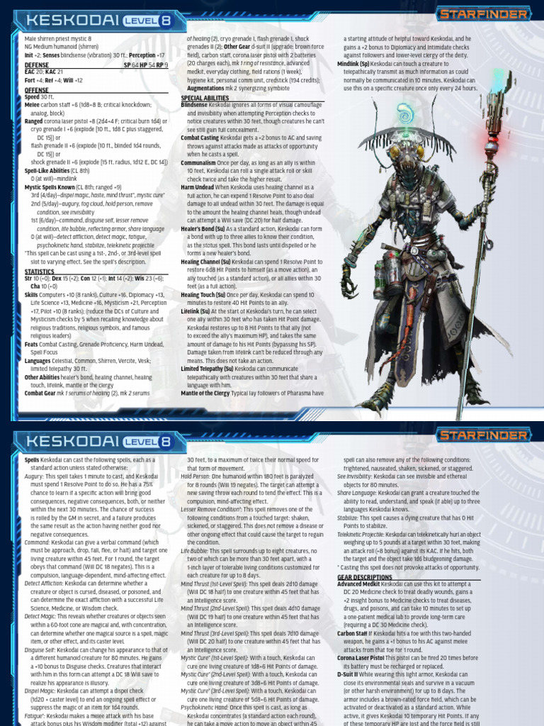 Mystic - Level 8 | PDF