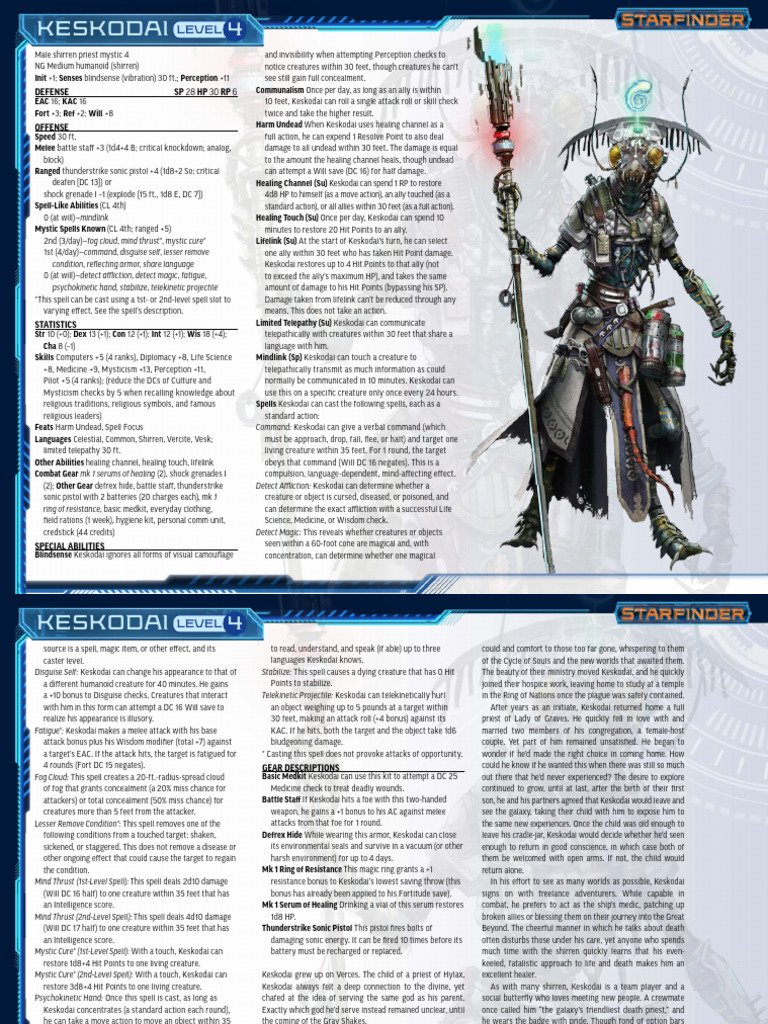 Mystic - Level 4 | PDF