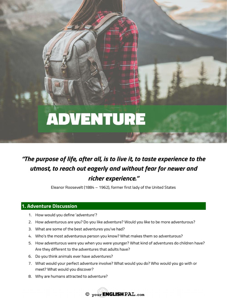 Lesson Plan Adventure | PDF