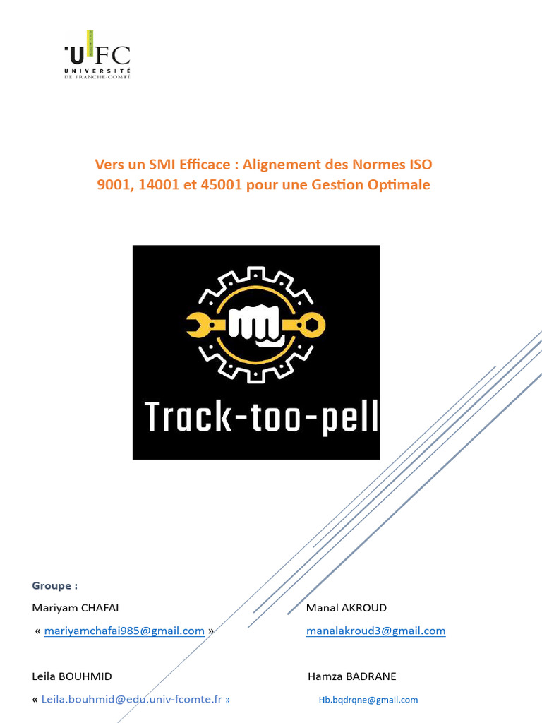 Fiche Processus ISO 9001 et Intégration | PDF | Risque | Audit