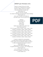 Paroles de "Carmen" - Stromae | PDF
