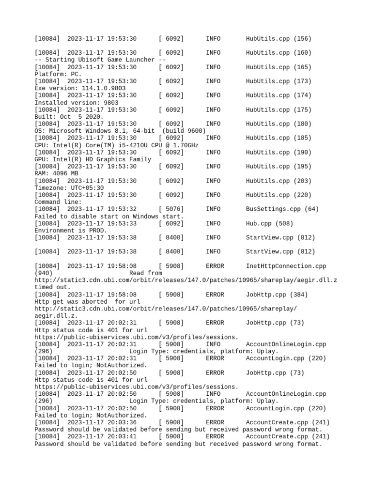 Launcher Log | PDF | Graphics Processing Unit | Microsoft Windows