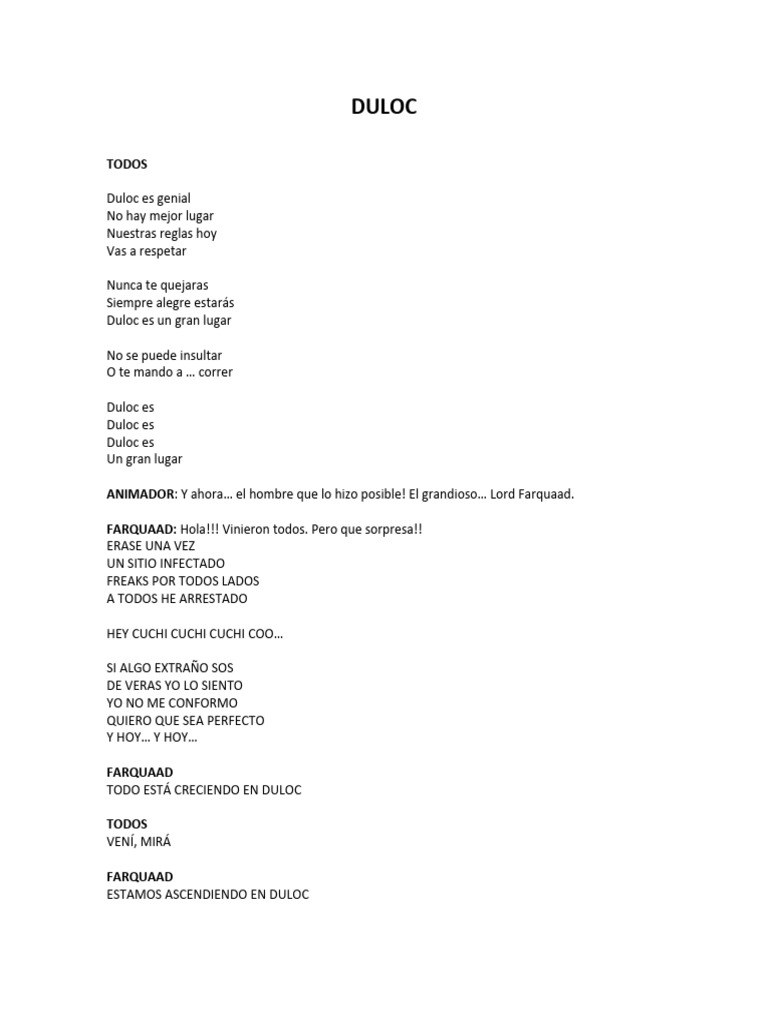 What´s up Duloc | PDF