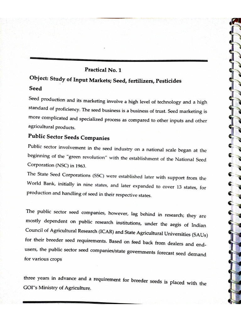 Experiment 1 AG 235 | PDF