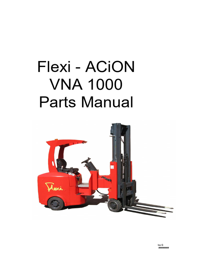 Narrow Aisle Flexi 15N-1000 | Download Free PDF | Axle | Screw