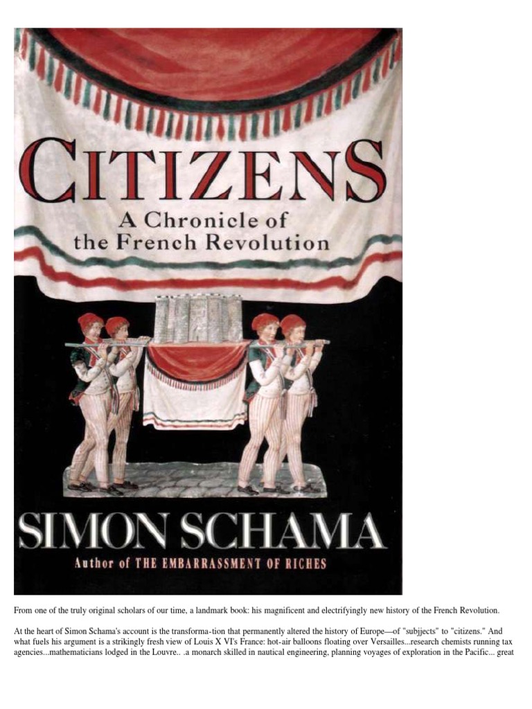 Schama's Citizens: The French Revolution | PDF