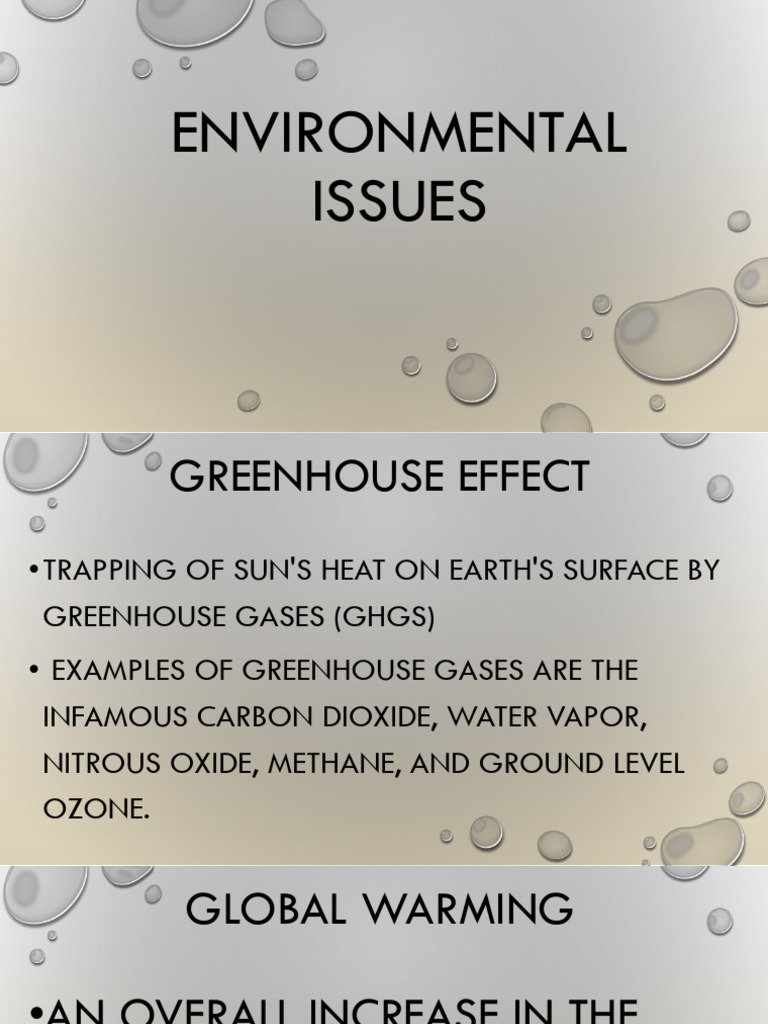 Lesson 14 Environmental ISSUES | PDF