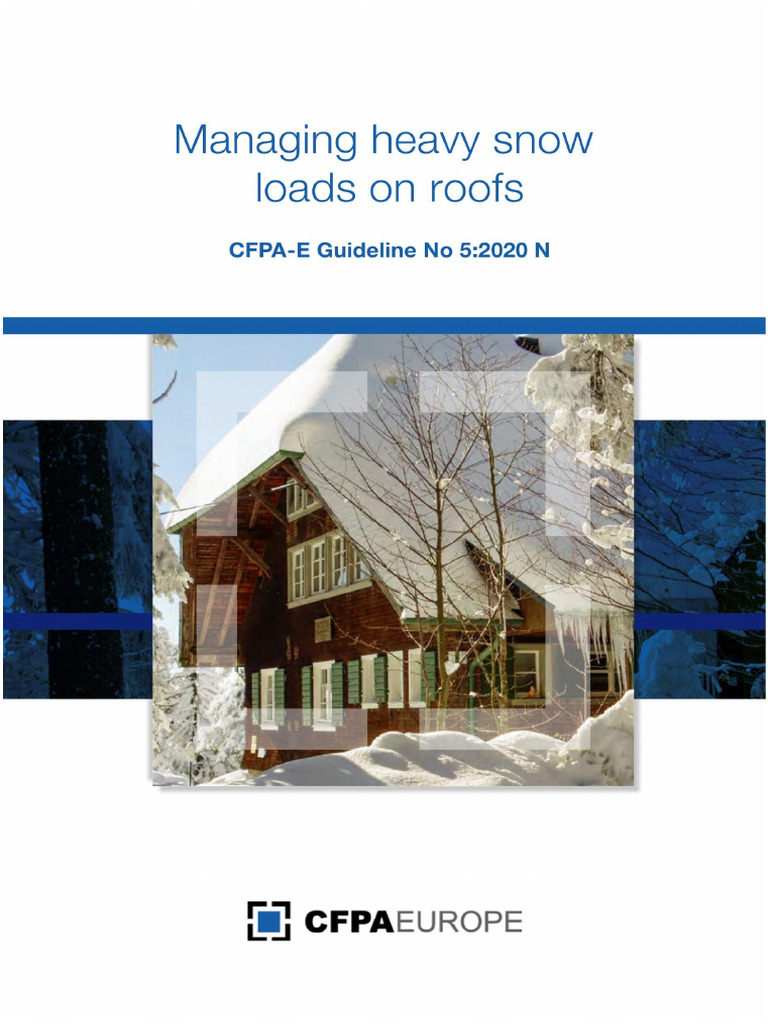 CFPA - E - Guideline - No - 05 - 2020 - N - Managing Heavy Snow Loads ...