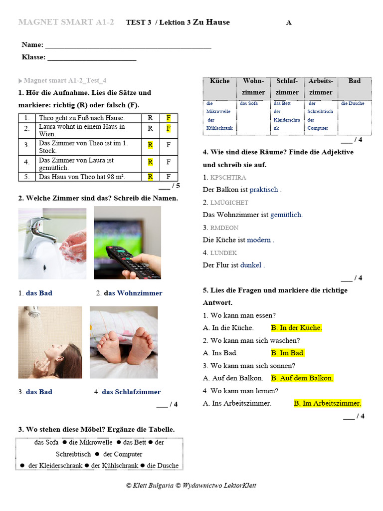 04 Magnet Smart A1-2 Test 3 A | PDF