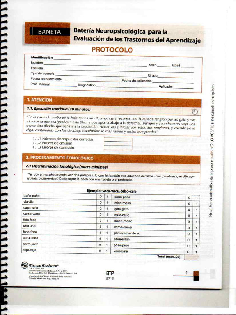 Baneta Protocolo | PDF